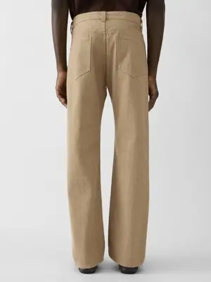 Jacquemus The Straight De-nîmes Denim Jeans - Light Brown