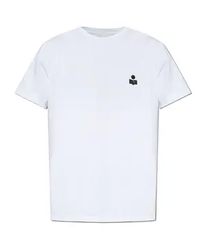 Isabel Marant Étoile Logo Printed Crewneck T-shirt