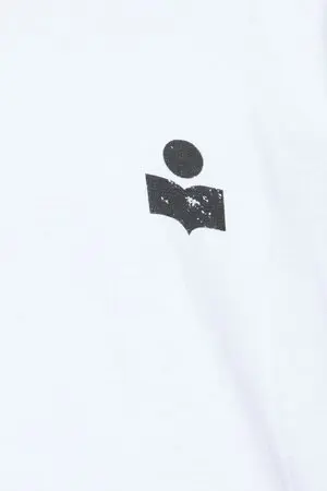 Isabel Marant Étoile Logo Printed Crewneck T-shirt