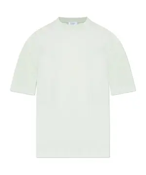 Off-White Crewneck Short-sleeved T-shirt - White