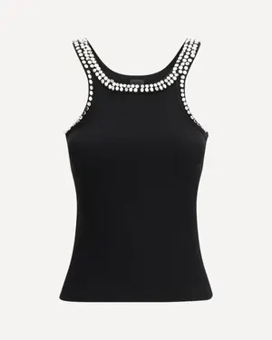 Pinko Embellished Sleeveless Top