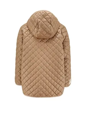 Max Mara Leo Quilted Zipped Jacket - Honey