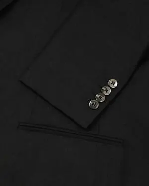 Emporio Armani Single-breasted Logo Suit Jacket