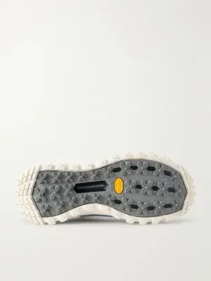 Moncler Trailgrip Gtx Leather-trimmed Mesh And Canvas Sneakers