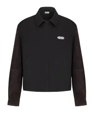 Dior Zip-up Wool Coat