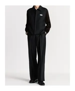 Dior Zip-up Wool Coat