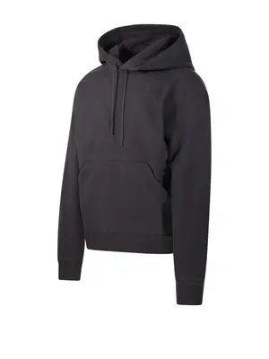 Saint Laurent Embroidered Hoodie - Dark Grey