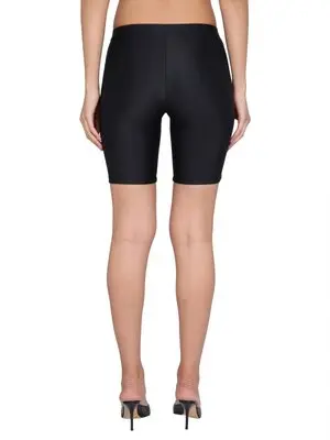 AMI Paris Stretch Elasticated Waistband Legging Shorts