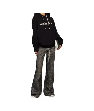 Rick Owens Drawstring Oversized Hoodie
