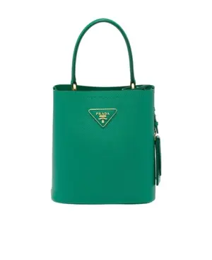 Prada Saffiano Leather Panier Bag