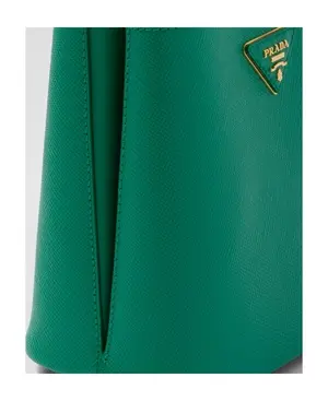 Prada Saffiano Leather Panier Bag