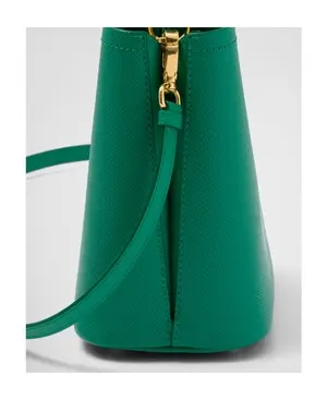 Prada Saffiano Leather Panier Bag