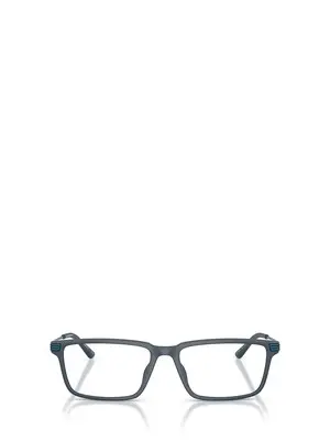 Emporio Armani Rectangle Frame Glasses - Gray