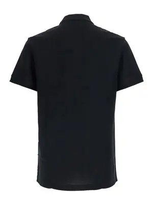 Burberry Eddie Logo Polo Shirt - Black