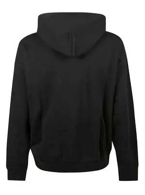 Off-White Graphic Print Hoodie - Black