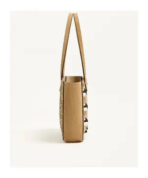 Valentino Garavani Nélcoté Mini Tote Bag - Brown