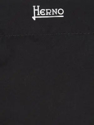 Herno Hooded Down Jacket - Black