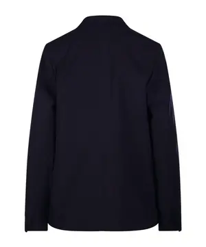 FORTE_FORTE Single-breasted Blazer With Scarf - Black