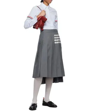 Thom Browne Long-sleeved Striped Shirt