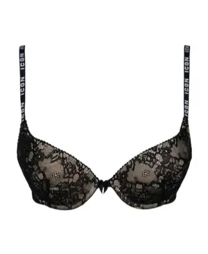 Dsquared2 Gather Lace Bra Underwear - Black