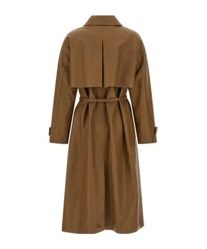 Fendi Belted Midi Trench Coat