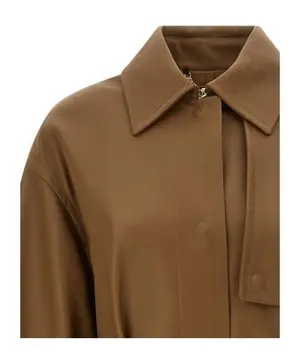 Fendi Belted Midi Trench Coat