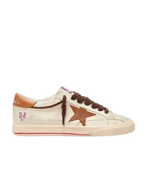 GOLDEN GOOSE Super Star Lace-up Sneakers - Cream
