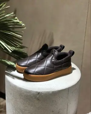 Bottega Veneta Quilted Slip-on Sneakers