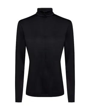 Wolford High Neck Half Zip Top