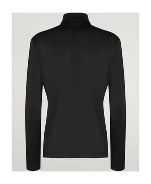 Wolford High Neck Half Zip Top