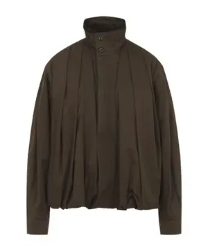 LEMAIRE Soft Pleated Jacket - Bronze