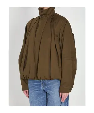 LEMAIRE Soft Pleated Jacket - Bronze