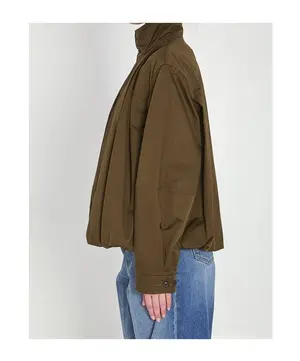 LEMAIRE Soft Pleated Jacket - Bronze