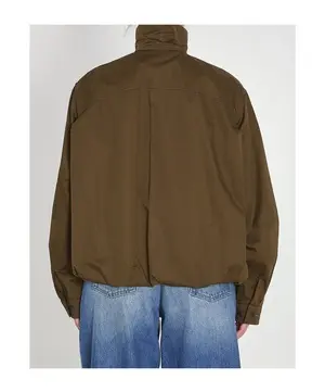 LEMAIRE Soft Pleated Jacket - Bronze
