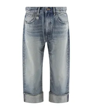 R13 Belt Loop Jeans - Gray