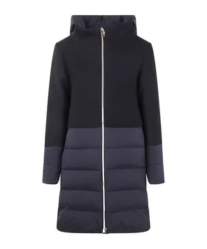 Herno Hooded Padded Jacket With Zip Closure