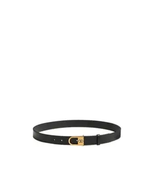 Valentino Garavani Valentino VLogo Signature Belt Black