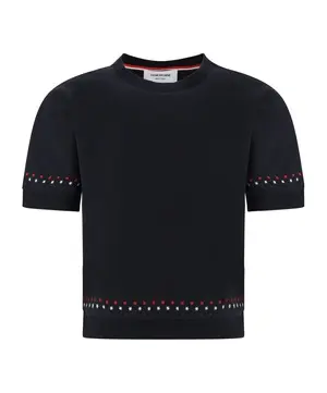Thom Browne Round Neck Tops