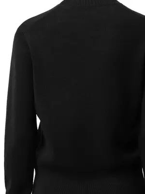 AMI Paris Logo Embroidered Crewneck Jumper - No