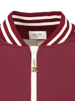 Celine Track Jacket In Double Face Jersey - No