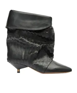 Isabel Marant Étoile Edrik Leather Boots - Black