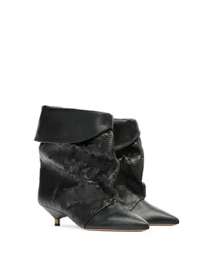 Isabel Marant Étoile Edrik Leather Boots - Black