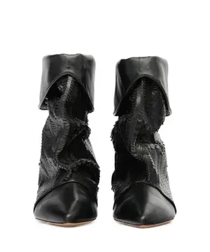 Isabel Marant Étoile Edrik Leather Boots - Black