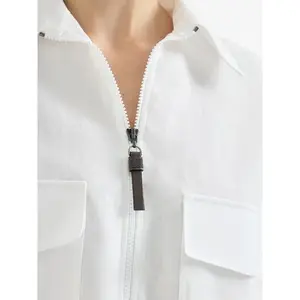 Brunello Cucinelli Zip-up Shirt Jacket With Patch Pockets