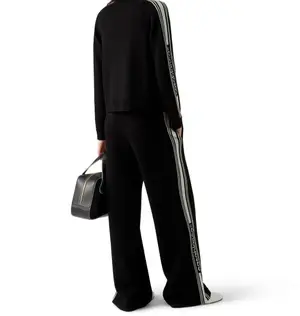 Casablanca Logo Patch Straight-leg Track Pants