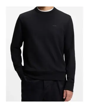 Hugo Boss Crewneck Sweatshirt With Embroidered Logo