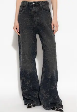 DIESEL® 1996 D-sire Distressed Jeans - Grey