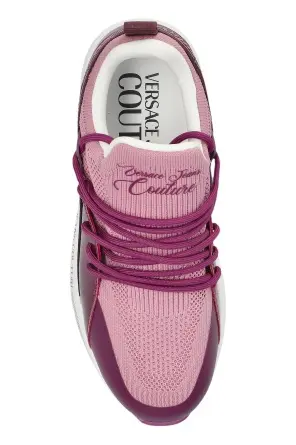 Versace Dynamic Logo Sneakers - Multicolor