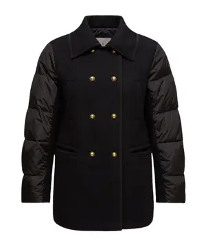 Moncler Leather Coats For Women