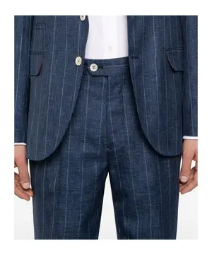 Brunello Cucinelli Striped Suit
